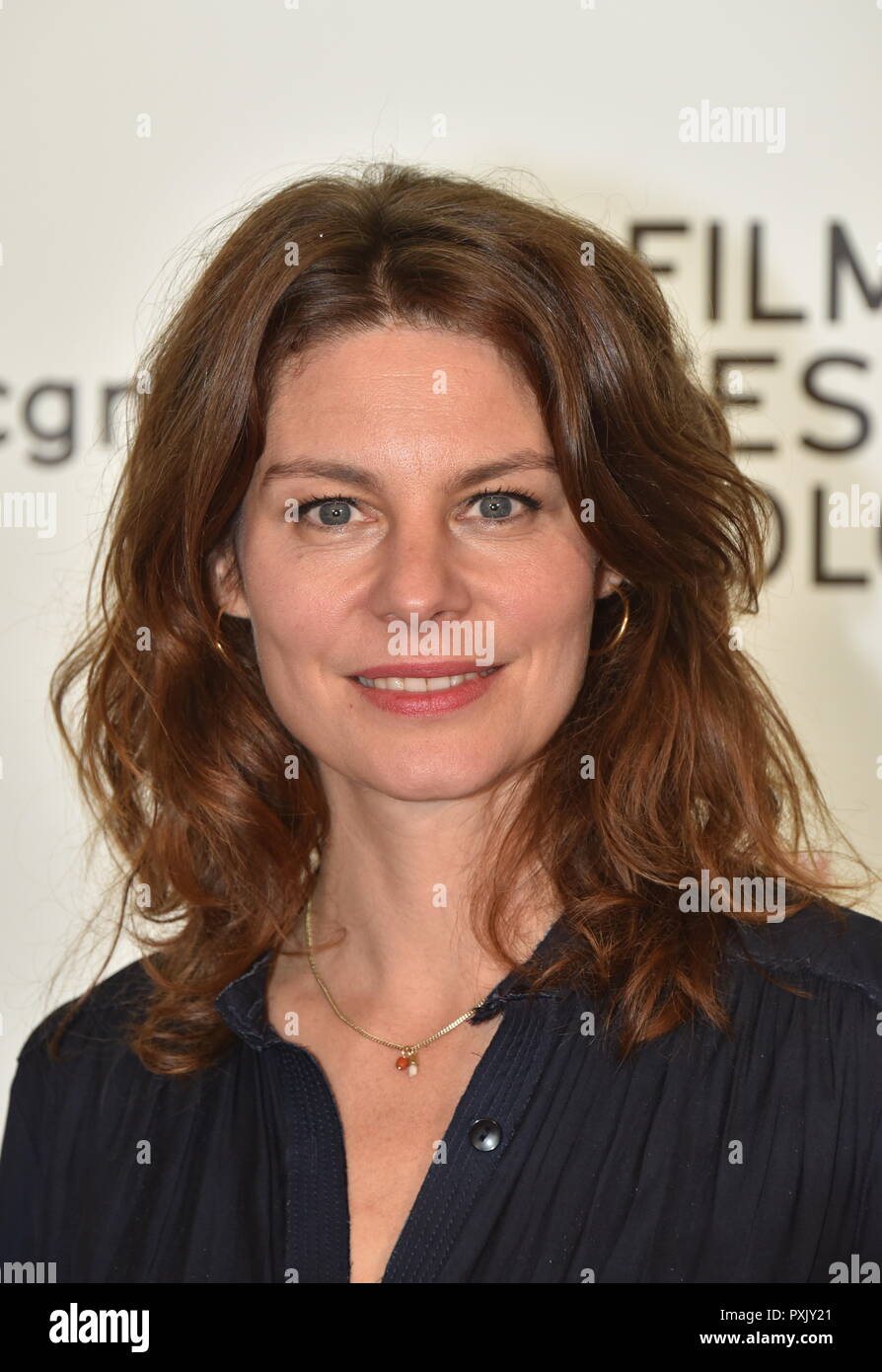 Colgne, Germany. 10th Oct, 2018. The Dutch actress Rifka Lodeizen will ...