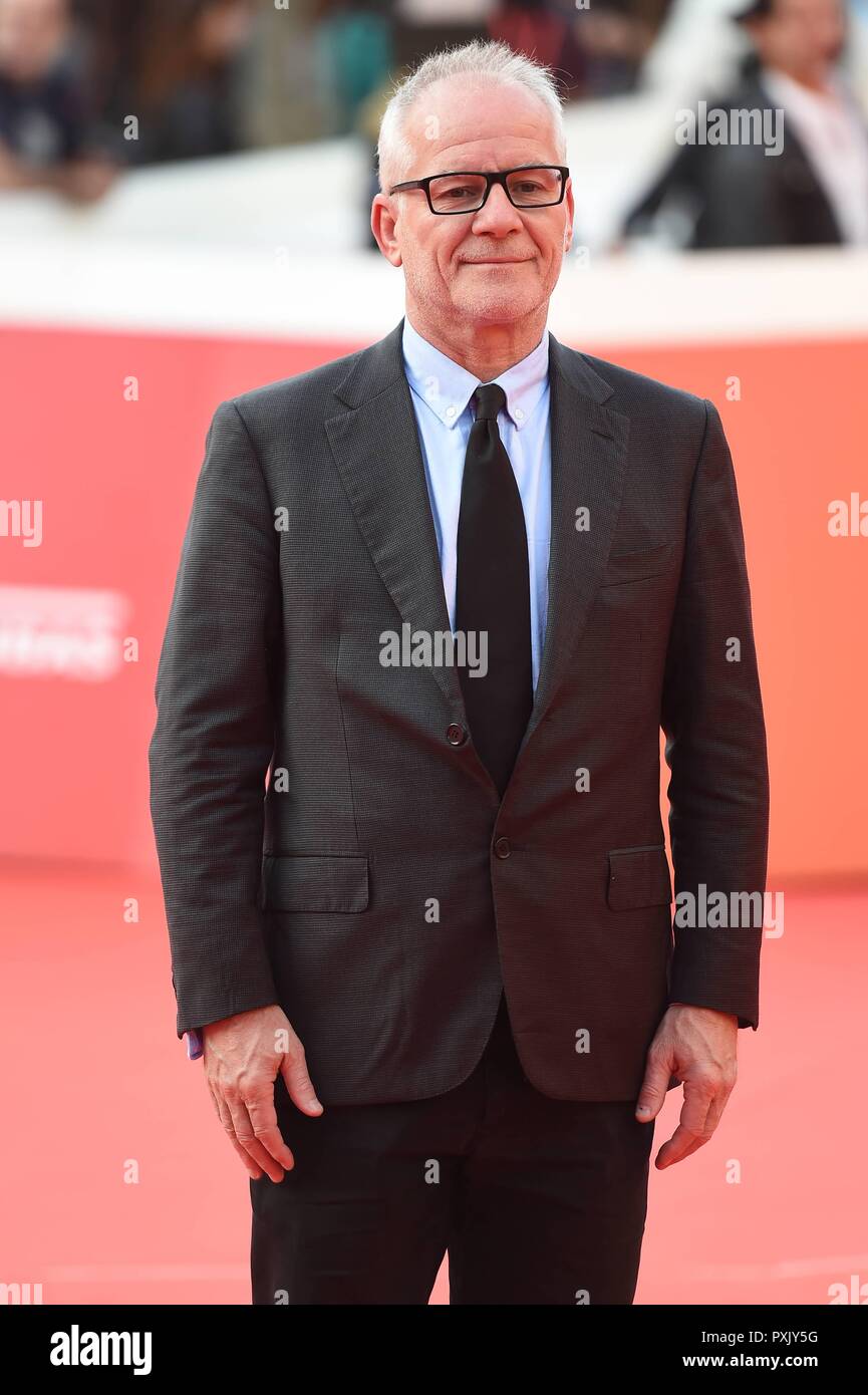 Roma Cinema Fest 2018. Rome Film Festival. Red carpet Thierry Fremaux ...
