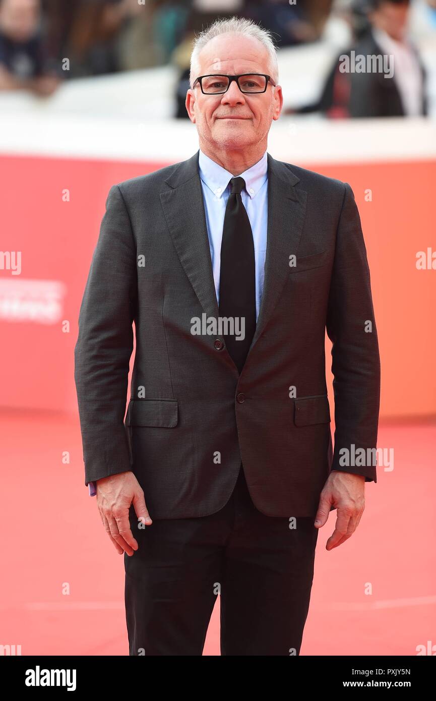 Roma Cinema Fest 2018. Rome Film Festival. Red carpet Thierry Fremaux ...