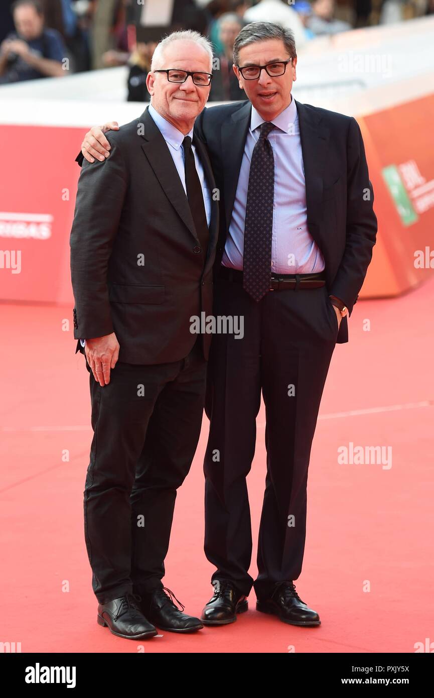 Roma Cinema Fest 2018. Rome Film Festival. Red carpet Thierry Fremaux ...