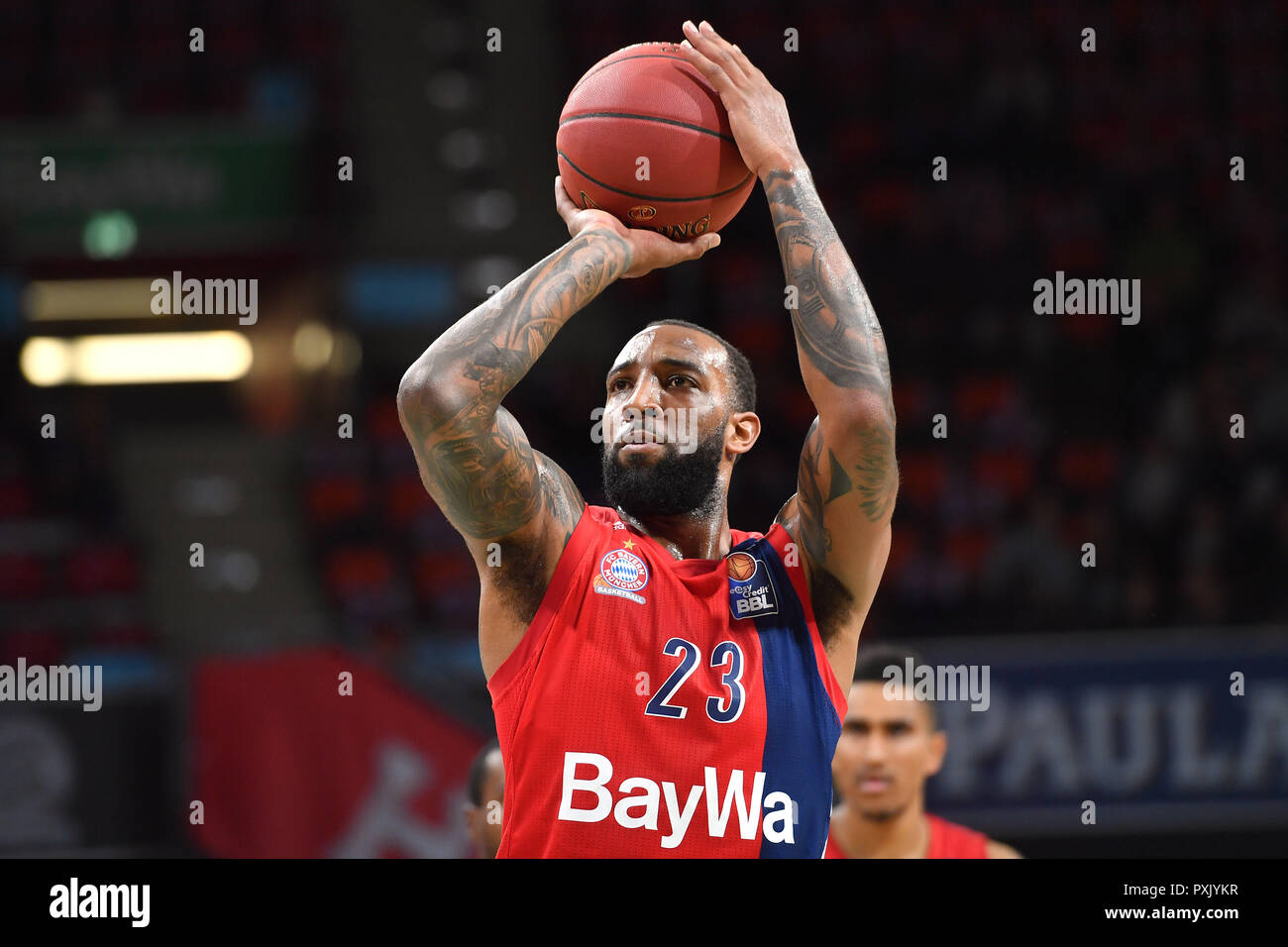 Munich, Deutschland. 21st Oct, 2018. Derrick WILLIAMS (FCB), action ...