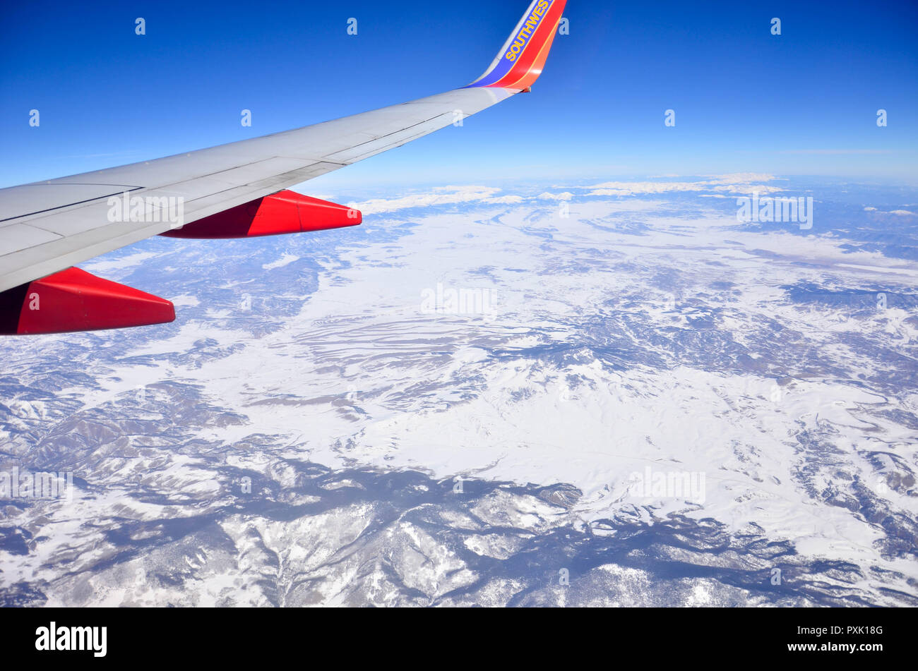 Scenery from the air Stock Photo - Alamy