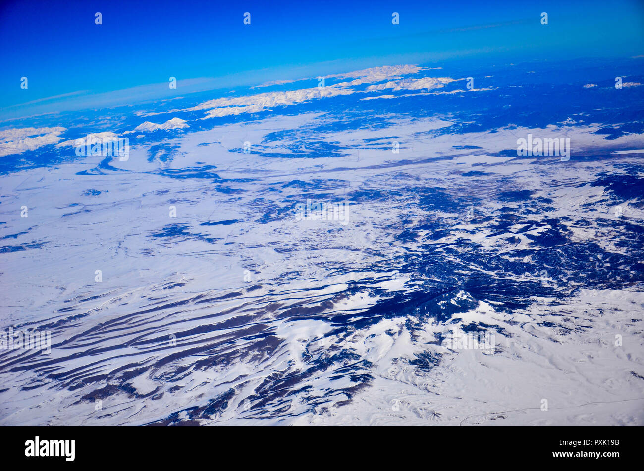 Scenery from the air Stock Photo - Alamy