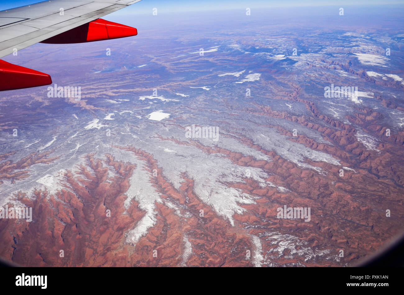 Scenery from the air Stock Photo - Alamy