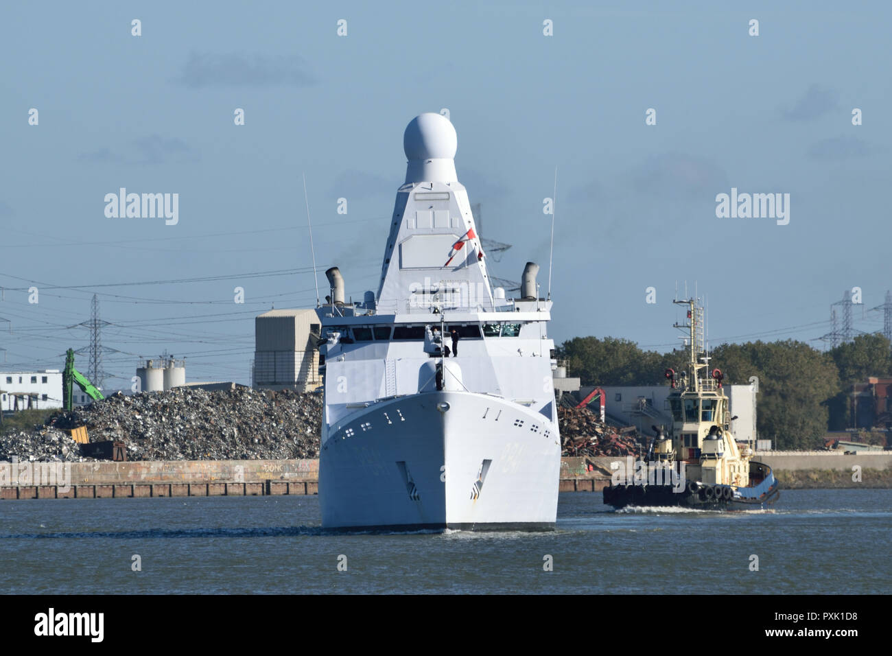 Royal Netherlands Navy Offshore Patrol Vessel HNLMS Zeeland arrives on ...