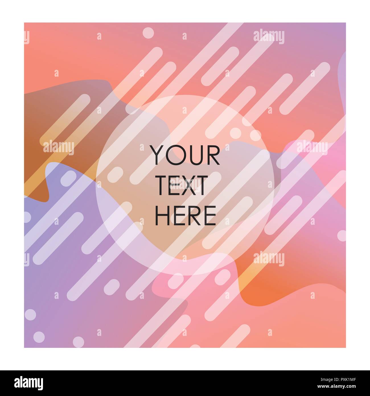 Colorful background with typography design vector Stock Vector Image ...