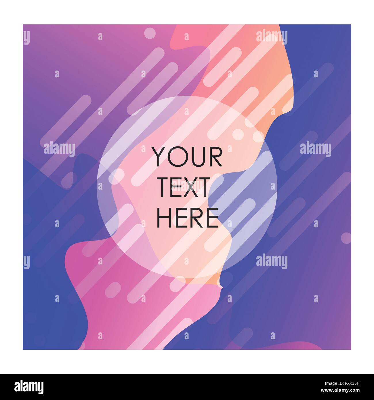 Colorful background with typography design vector Stock Vector Image ...