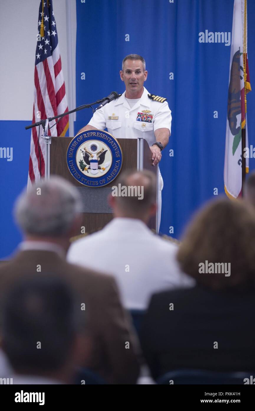 PORT HUENEME, Calif. (May 31, 2017) Capt. Mike Saum, commodore, Naval ...