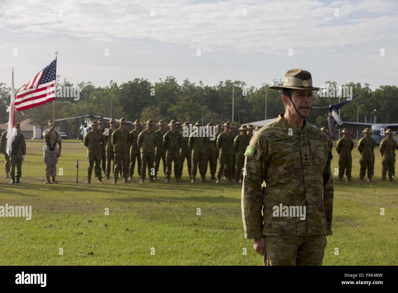 AUSTRALIAN ARMY BASE ROBORTSON BARRACKS, Darwin -- Lt. Col. Paul ...