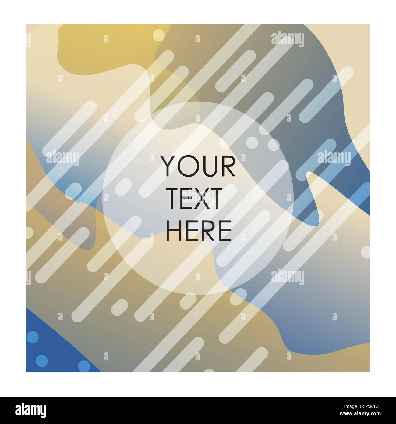 Blue and Offwhite colour background with typography vector Stock Vector ...