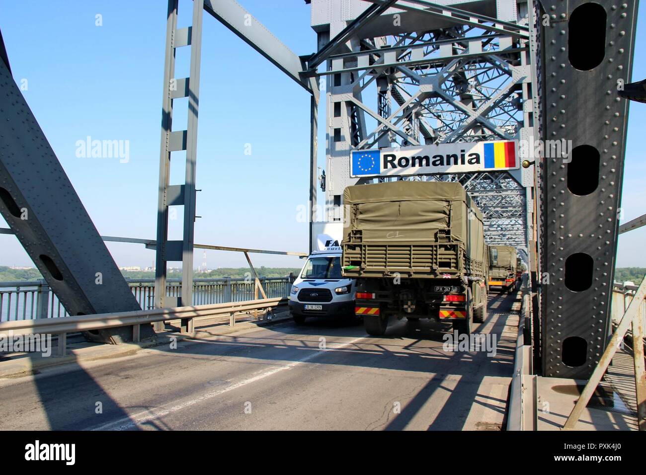 Romania border crossing hi-res stock photography and images - Alamy
