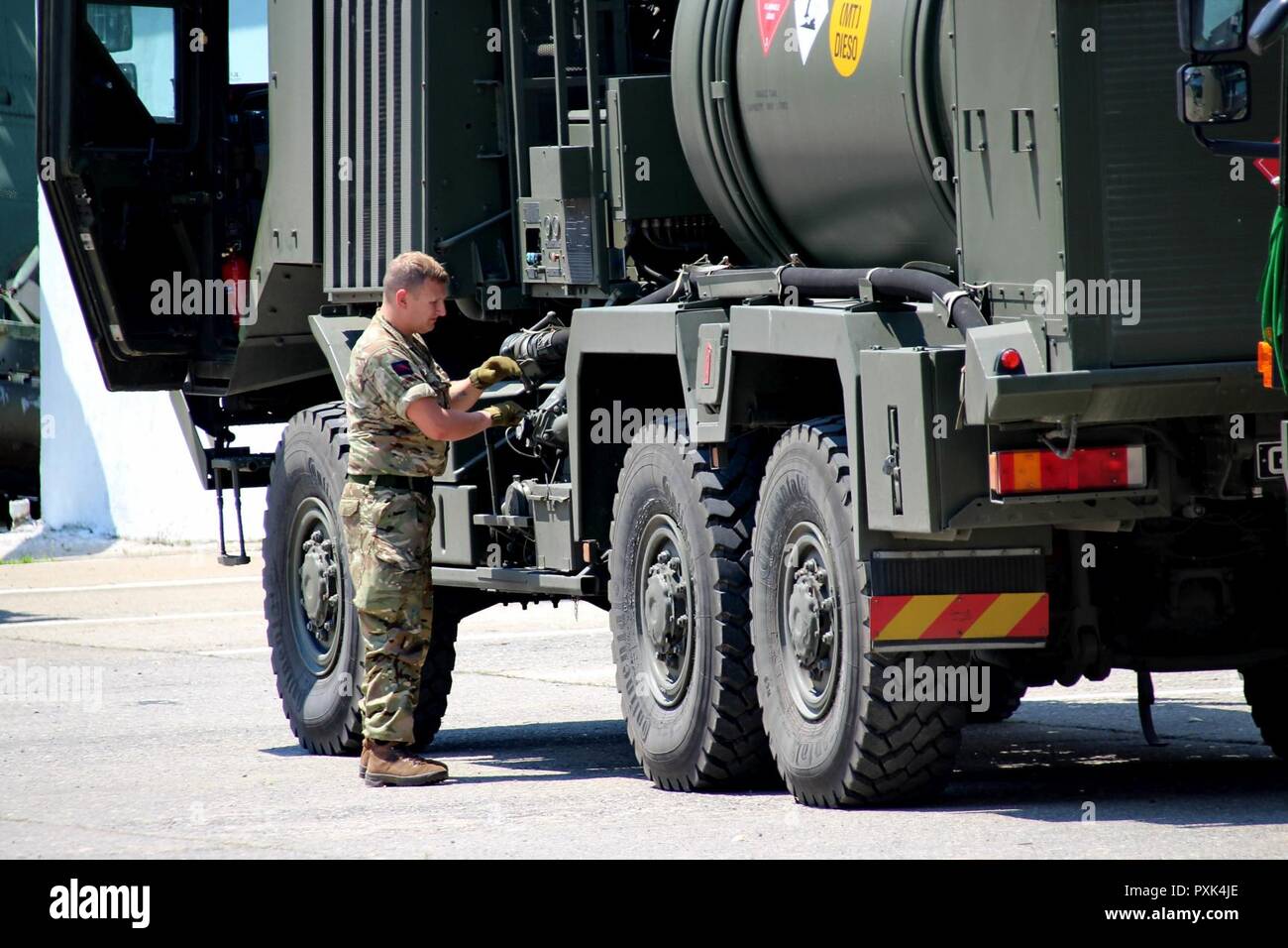 1 June 2017 The first of the eight convoys of the Very High Readiness ...