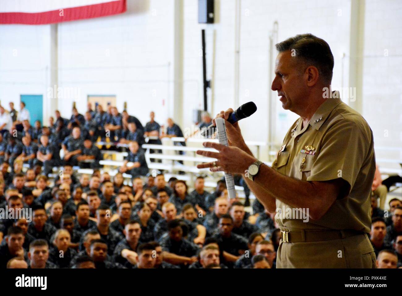 PENSACOLA, FLa. -- U.S. Navy Chief of Naval Personnel Vice Adm. Robert ...