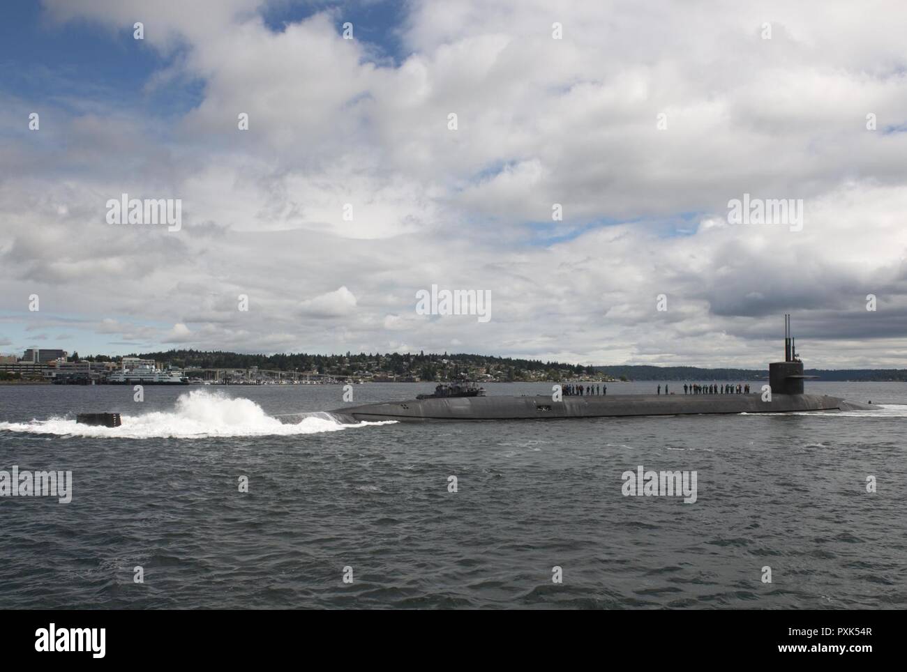 PUGET SOUND, Wash. (June 02, 2017) The Ohio-class ballistic-missile ...