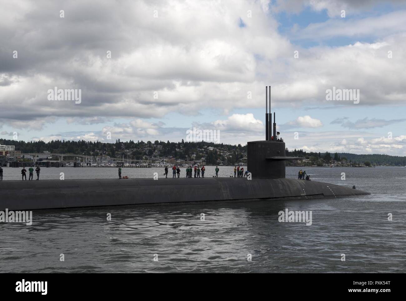 PUGET SOUND, Wash. (June 02, 2017) The Ohio-class ballistic-missile ...