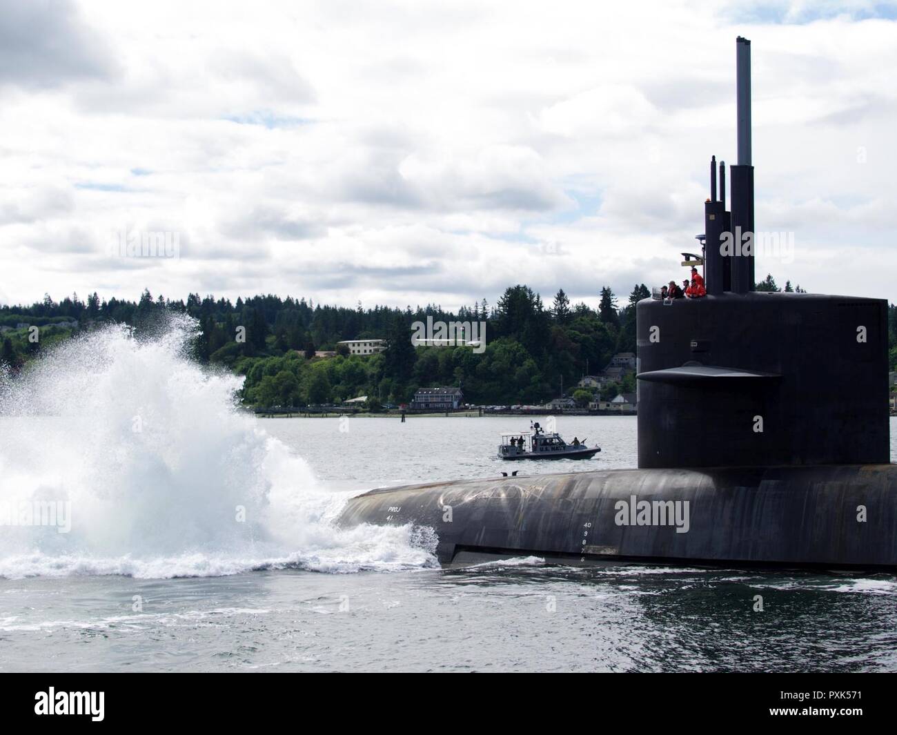PUGET SOUND, Wash. (June 02, 2017) The Ohio-class ballistic-missile ...