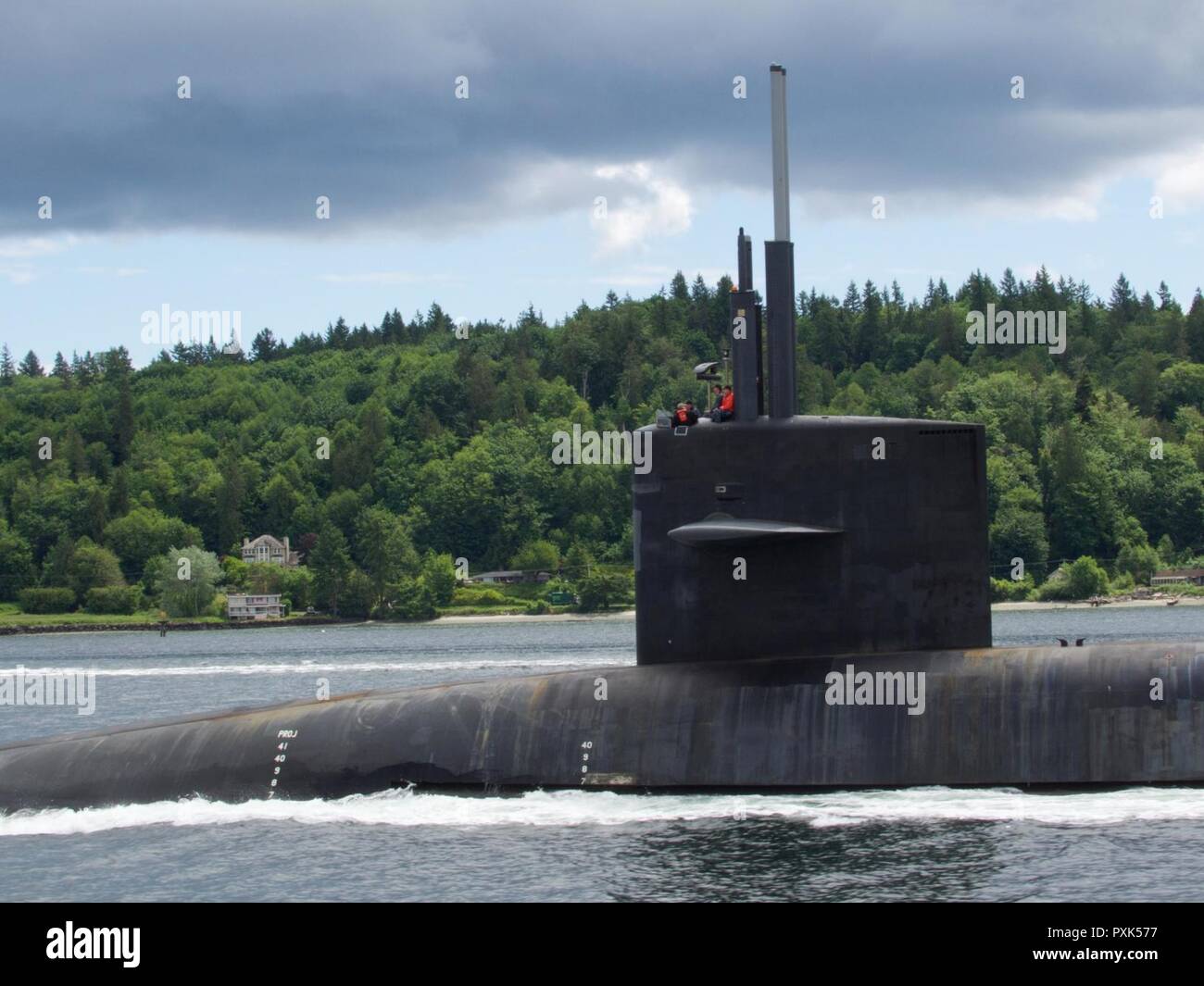 PUGET SOUND, Wash. (June 02, 2017) The Ohio-class ballistic-missile ...