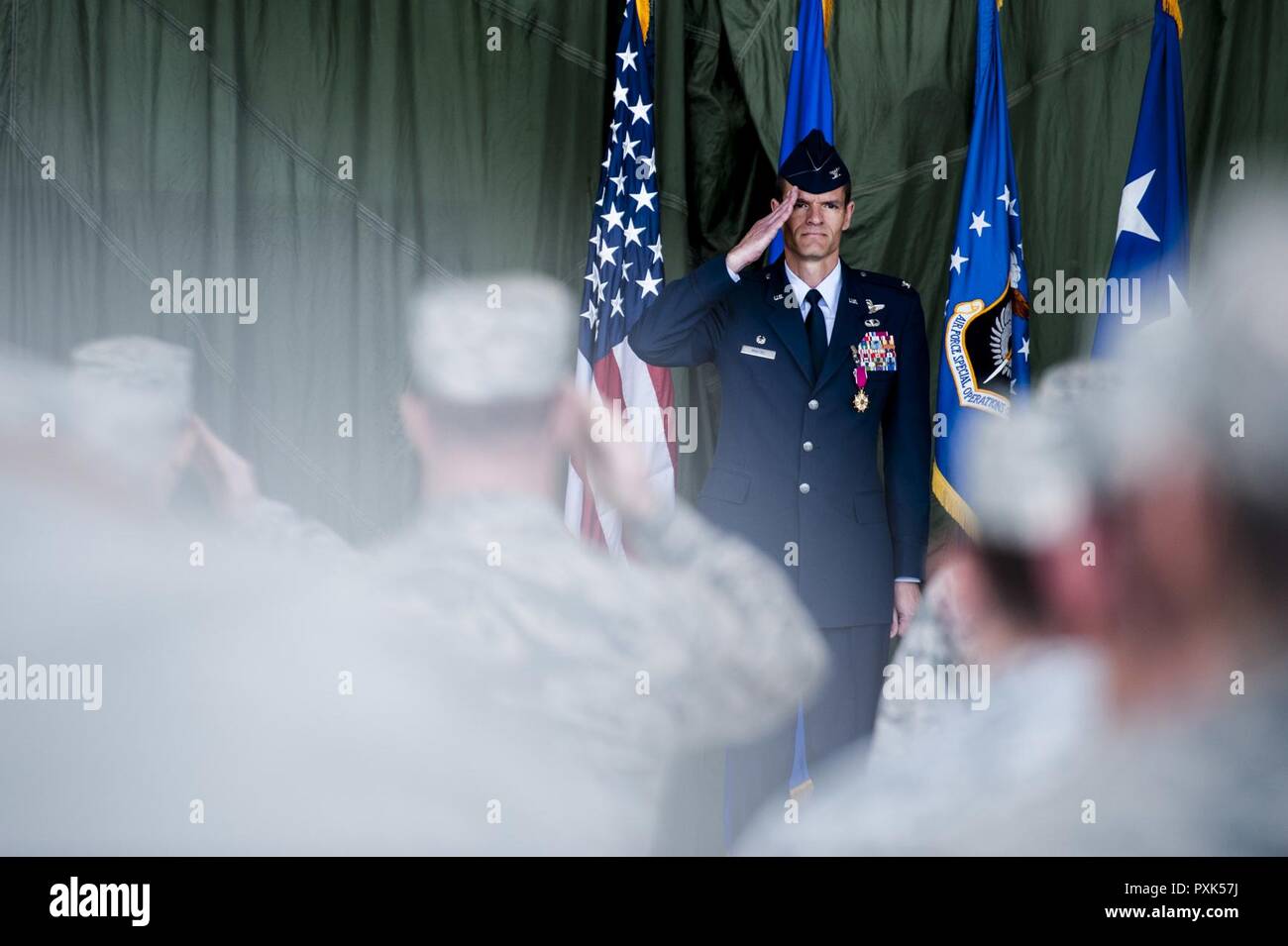 Col. Ben Maitre, former 27th Special Operations Wing commander receives ...