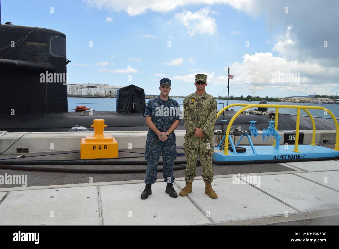 Naval base guam security forces hi-res stock photography and images - Alamy