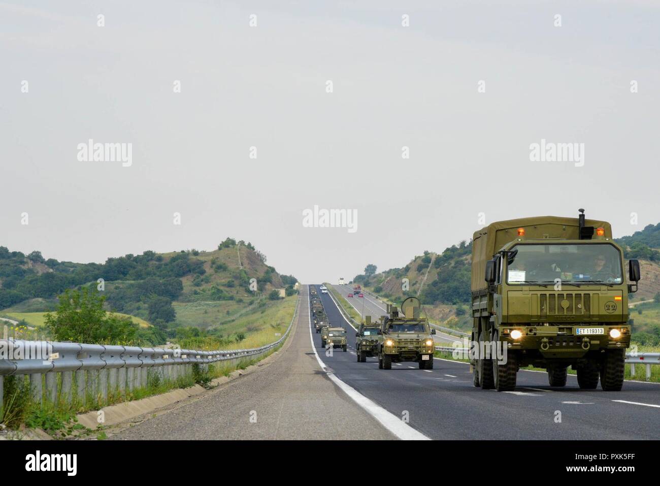 Army Convoy Trucks Vehicles High Resolution Stock Photography and ...