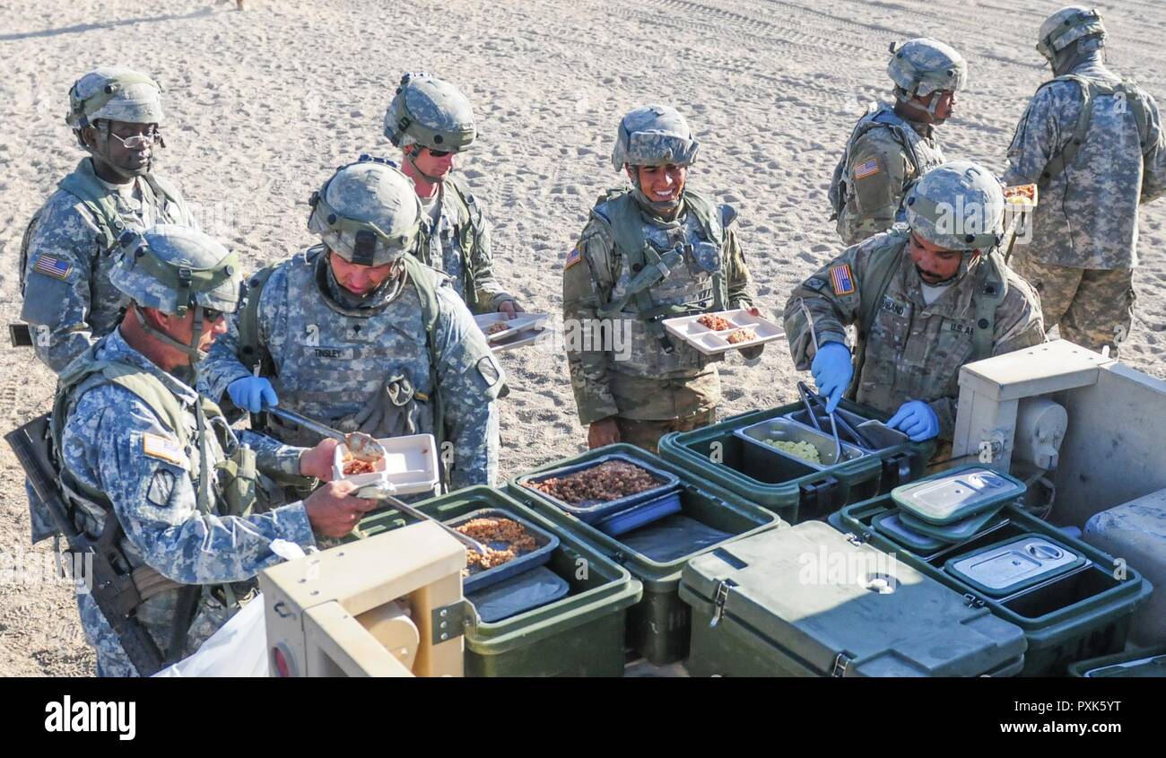 The Soldiers of Headquarters Company, 155th Armored Brigade Combat Team ...