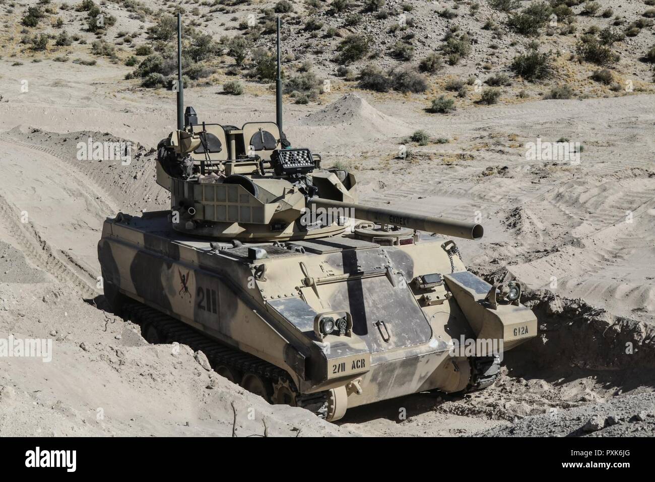 FORT IRWIN, Calif. -- Troopers from Gunslinger Troop, 2nd Squadron ...