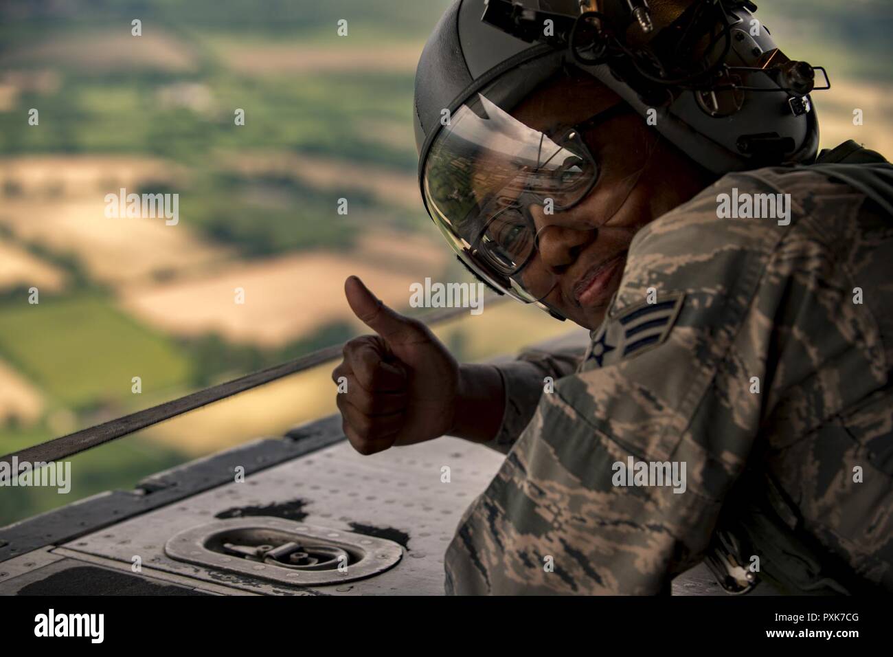 U.S. Air Force Senior Airman Chasady Harris, 86th Operations Support ...