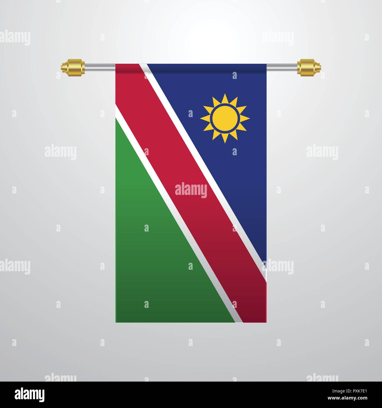 Wavy namibian flag hi-res stock photography and images - Alamy