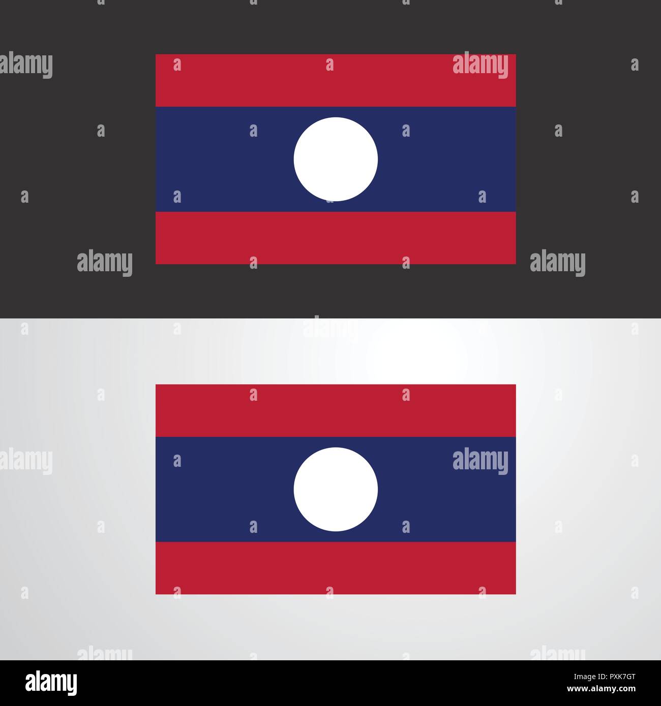 Wavy lao flag hi-res stock photography and images - Alamy