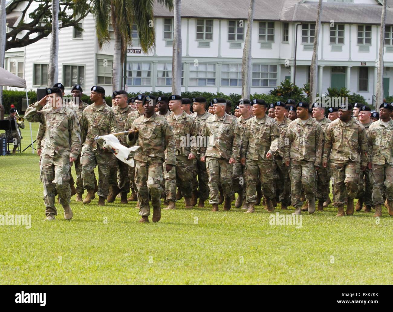 Soldiers of the 8th Special Troops Battalion, 8th Theater Sustainment ...