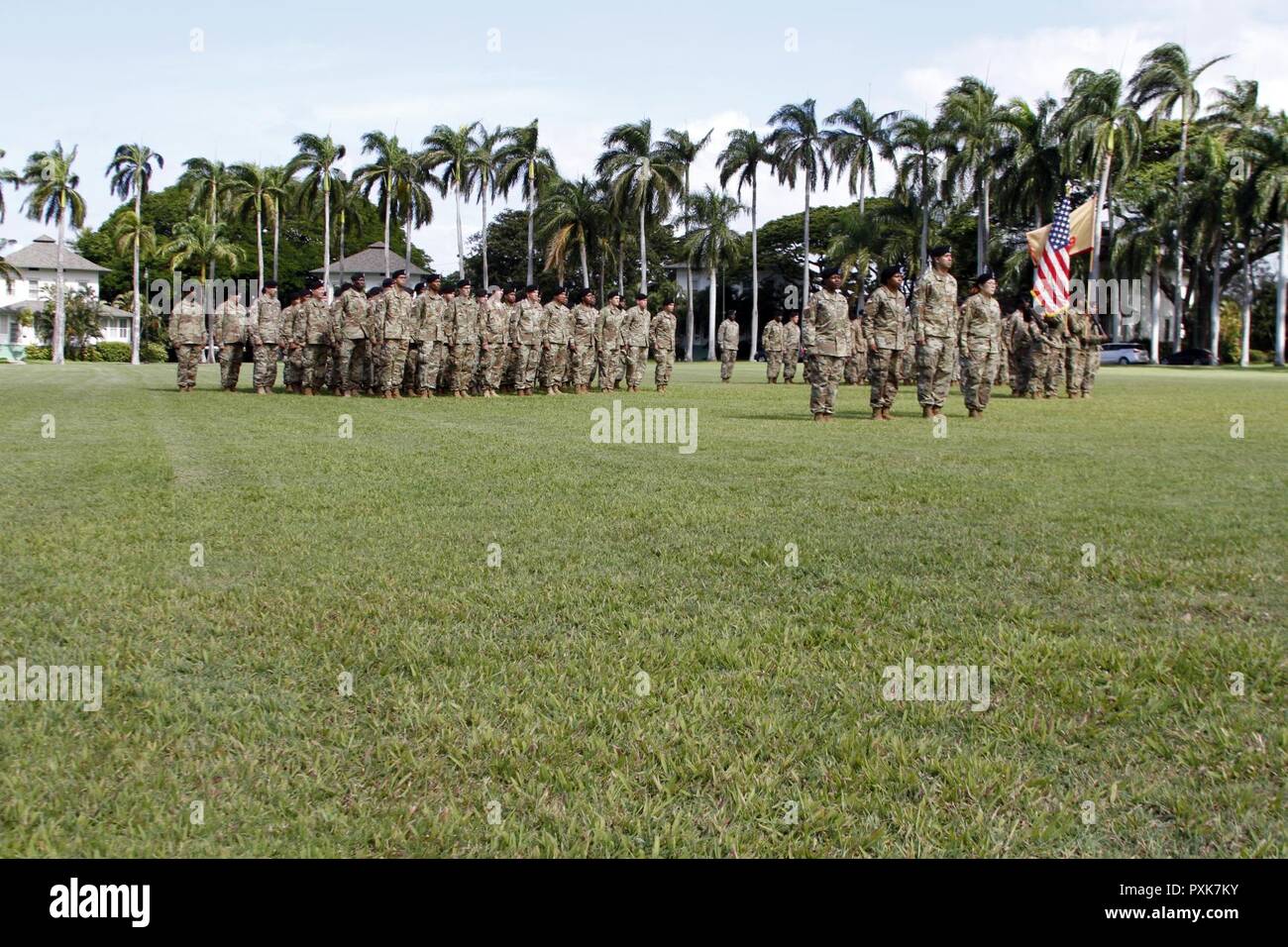 Soldiers of the 8th Special Troops Battalion, 8th Theater Sustainment ...