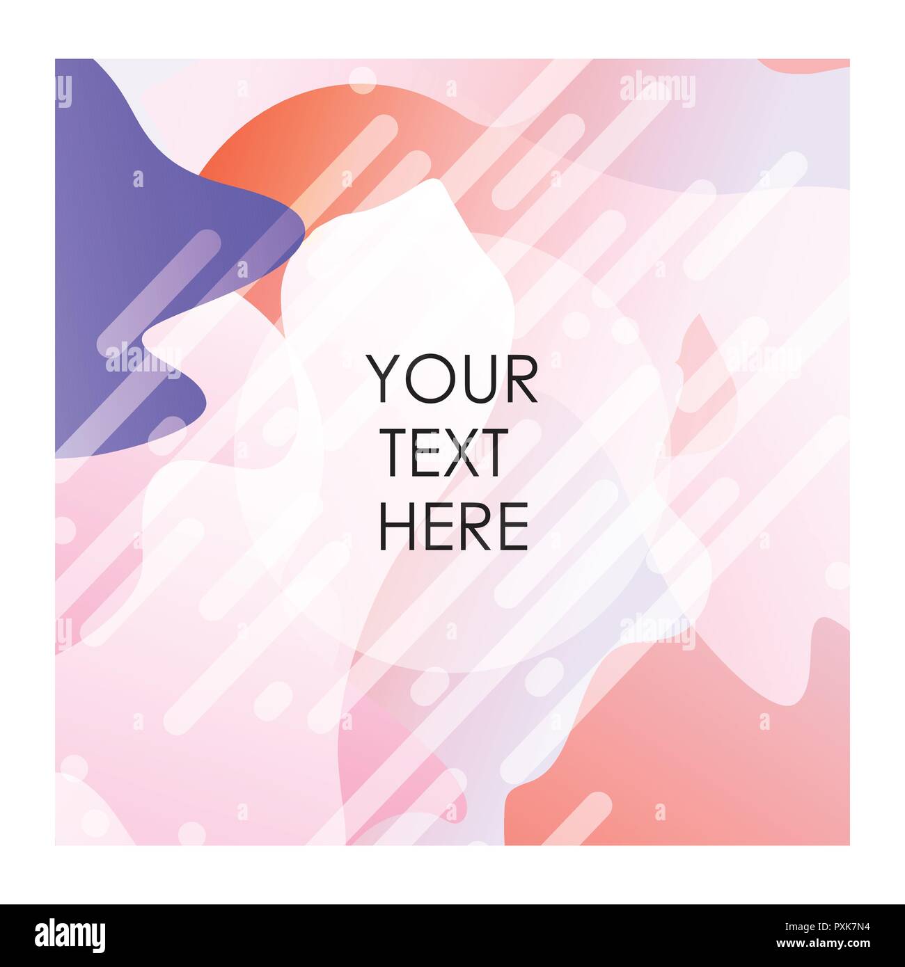 Colorful background with typography design vector Stock Vector Image ...
