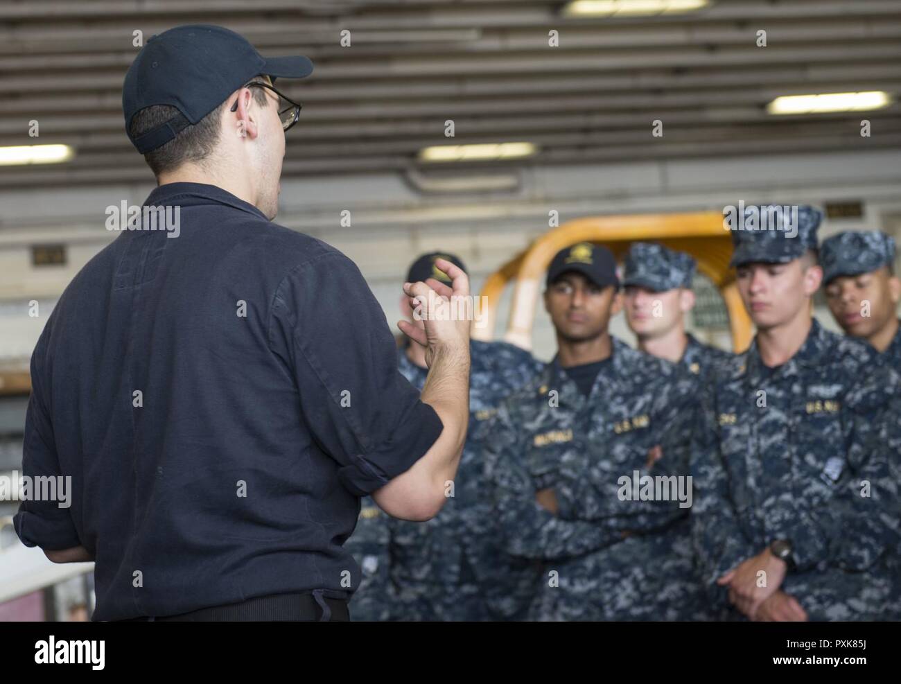 MAYPORT, Fla. (June 2, 2017) Damage Controlman 2nd Class Daniel Haley ...