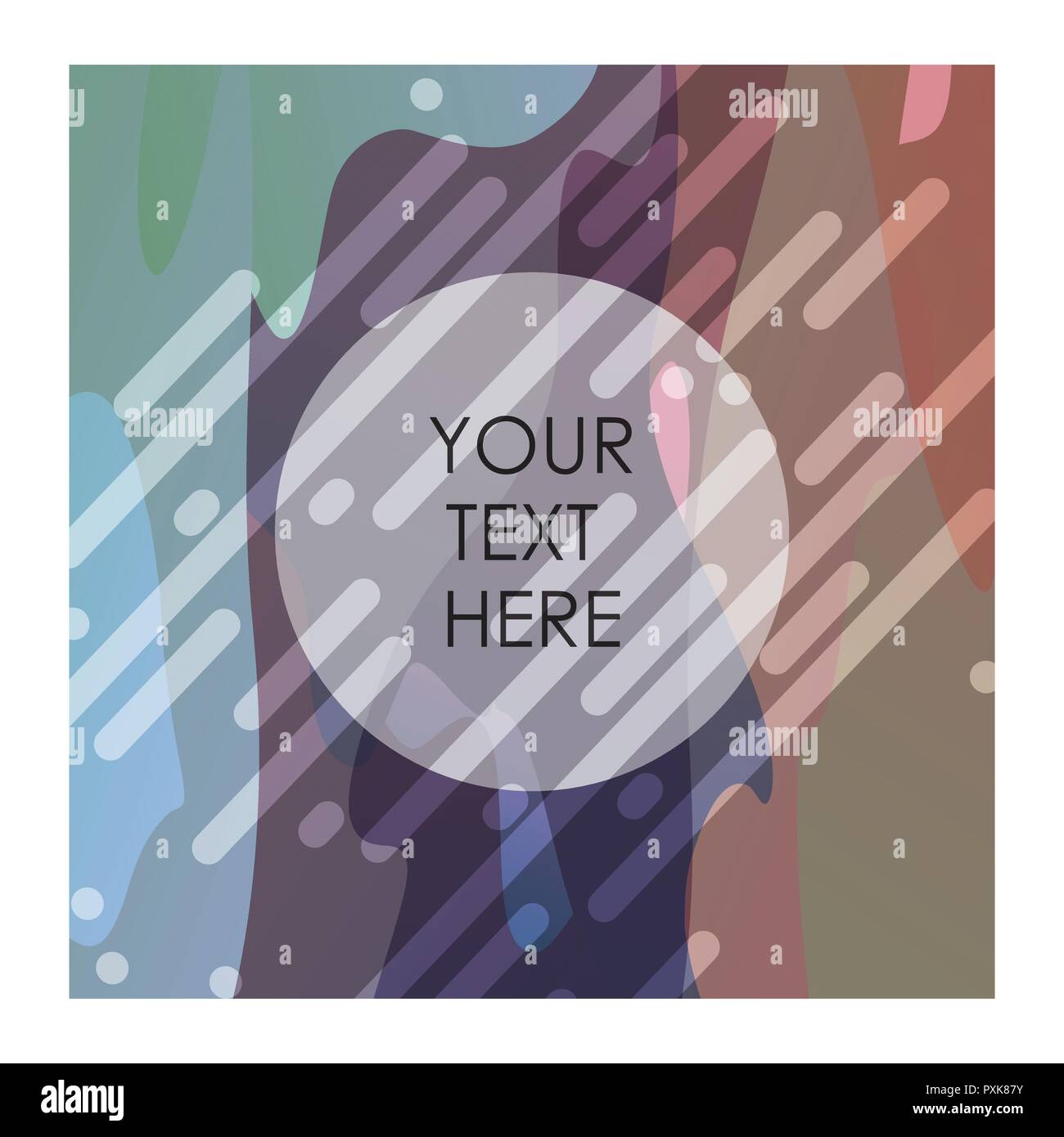 Multicolor background with typography vector Stock Vector Image & Art ...