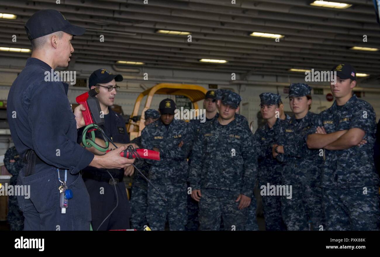MAYPORT, Fla. (June 2, 2017) Damage Controlman 3rd Class Adam Fimbres ...