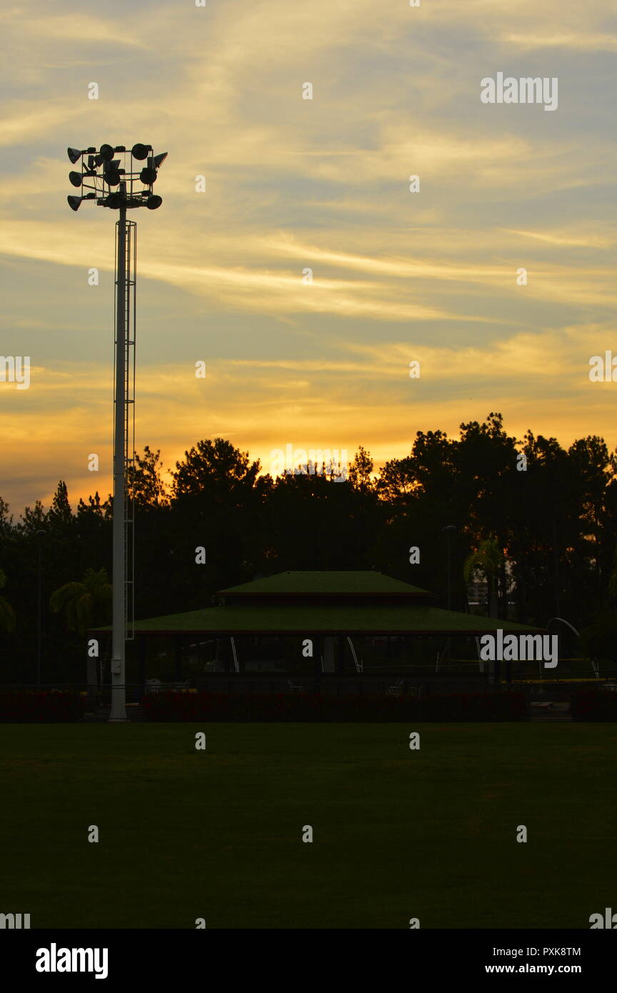 Public electrical lamp post Stock Photo - Alamy