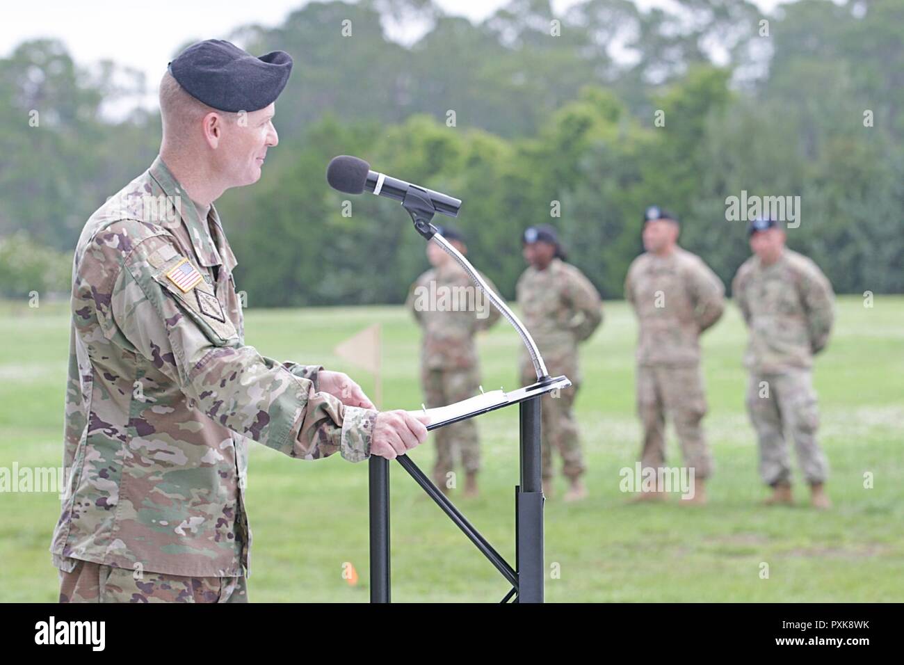 Lt. Col. Alexander C. Lovasz, the outgoing commander of 3rd Infantry ...