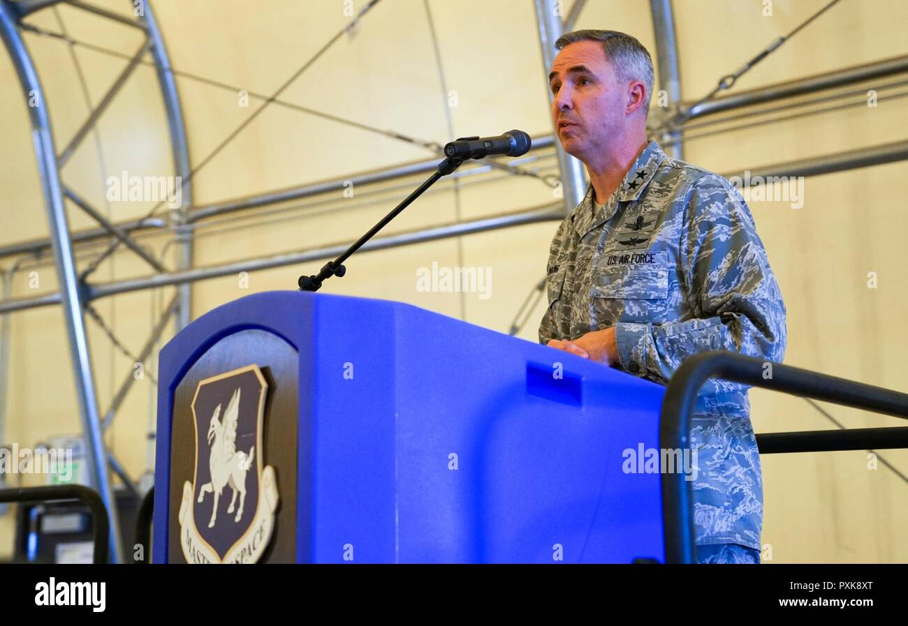 Maj. Gen. Stephen Whiting, director of Integrated Space, Cyberspace and ...