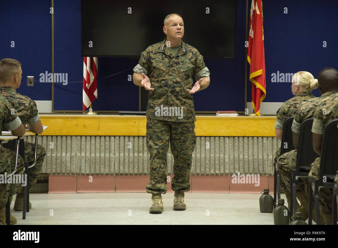U.S. Marine Corps General Robert B. Neller, Commandant of the Marine ...