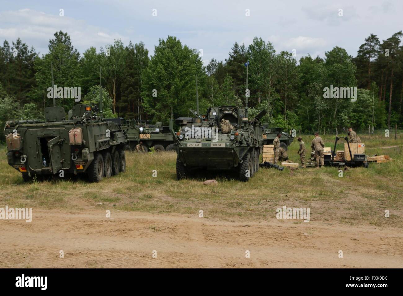 M1129 stryker mortar carrier hi-res stock photography and images - Alamy