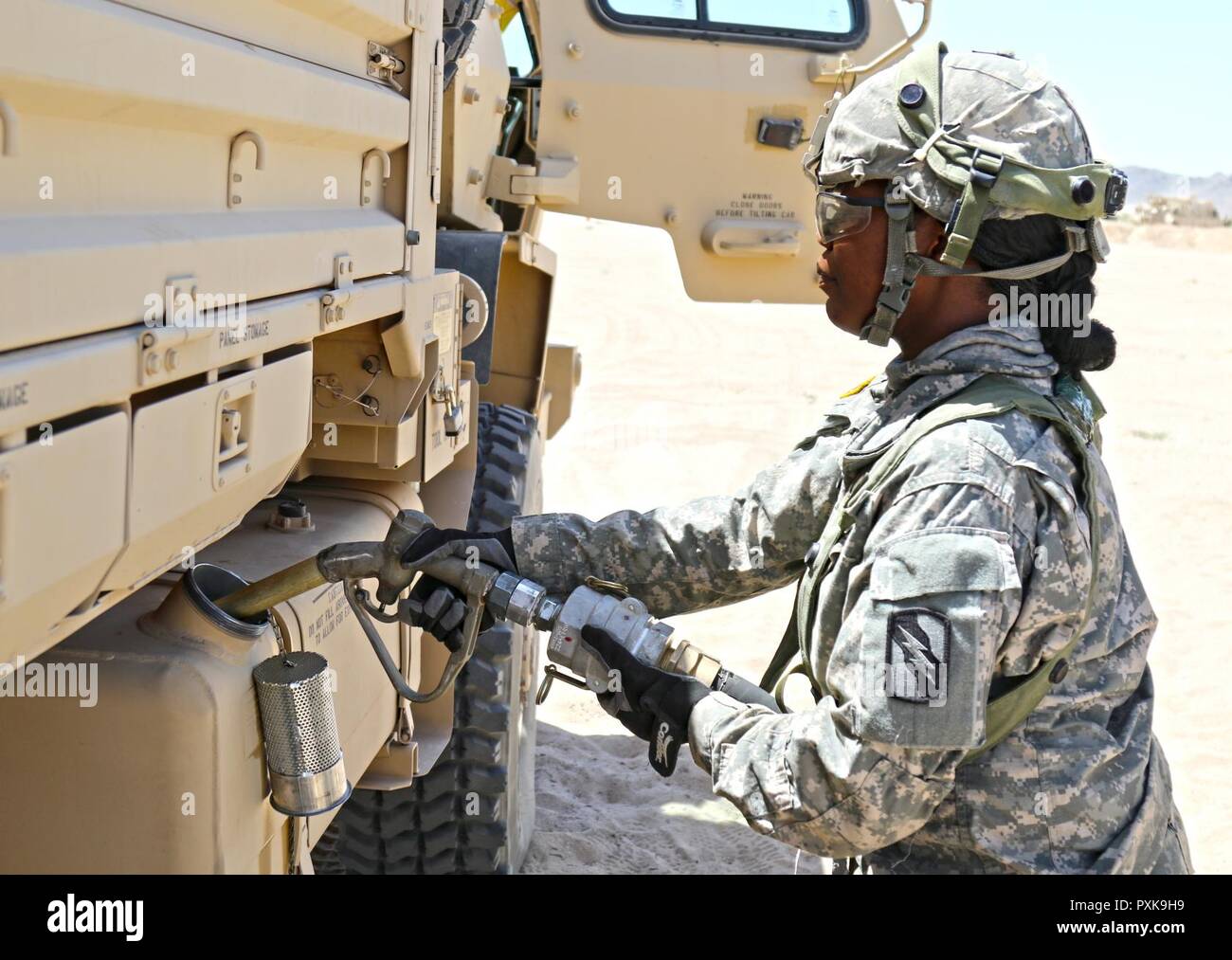 National guard armored truck hi-res stock photography and images - Alamy
