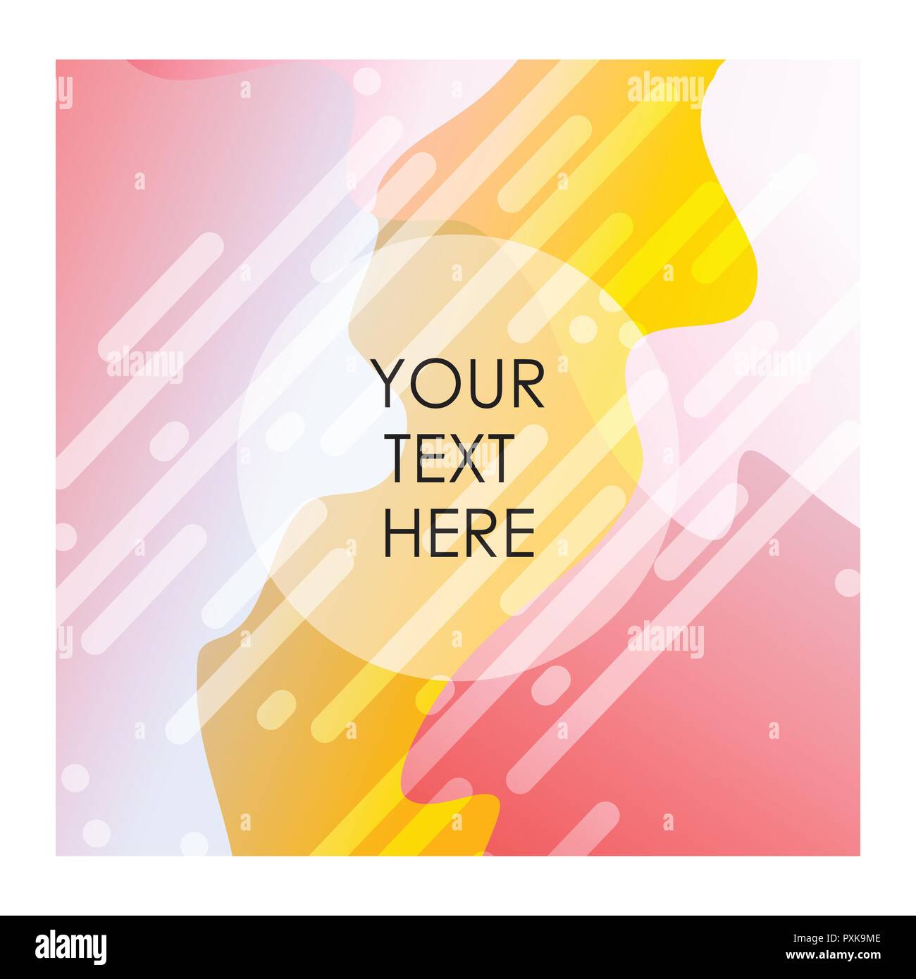 Colorful background with typography design vector Stock Vector Image ...