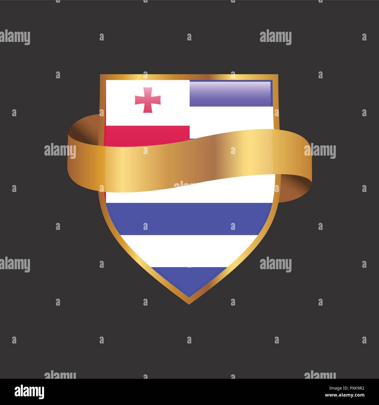 Flag of ajaria hi-res stock photography and images - Alamy