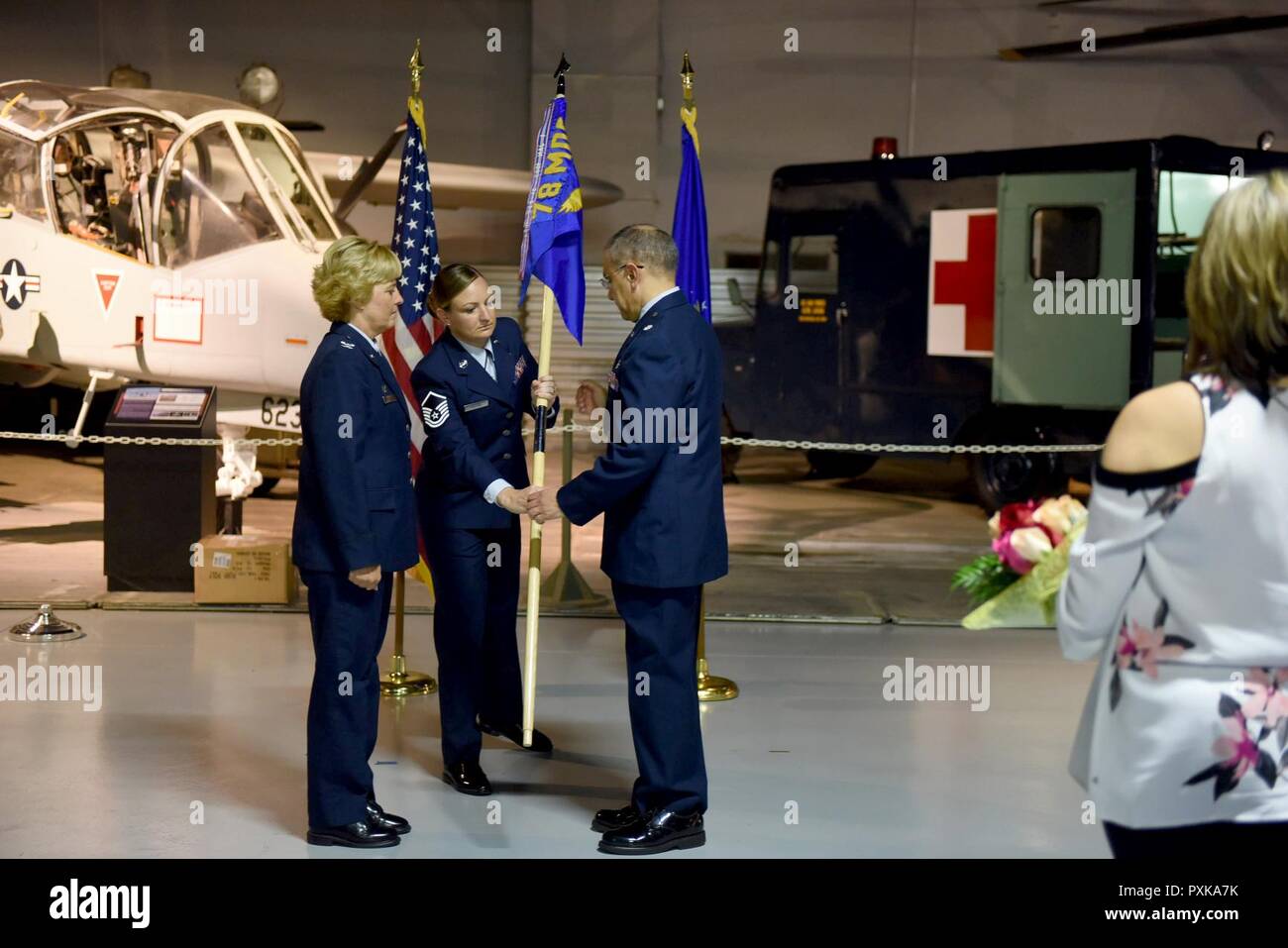 Col. Christine Berberick, 78th Medical Group commander, and Lt. Col ...
