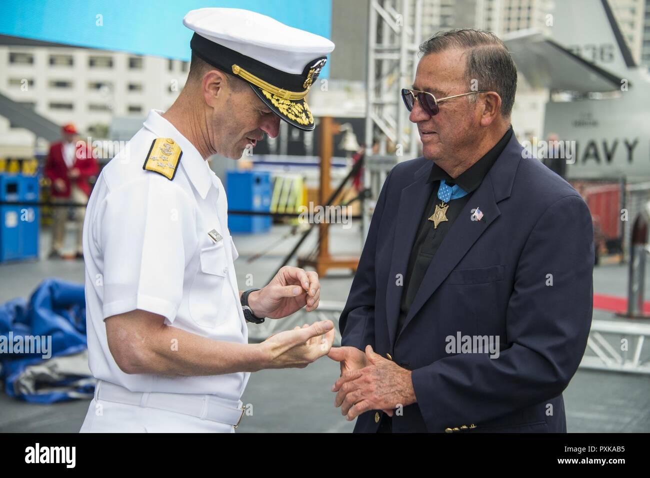 SAN DIEGO (June 5, 2017) Chief of Naval Operations Adm. John Richardson ...