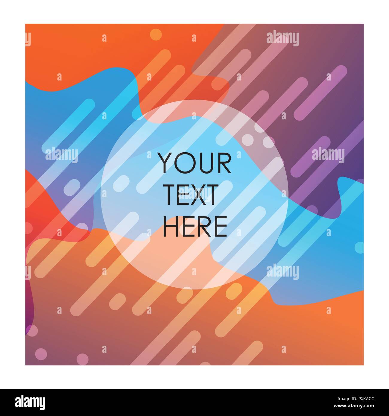 Colorful background with typography vector Stock Vector Image & Art - Alamy