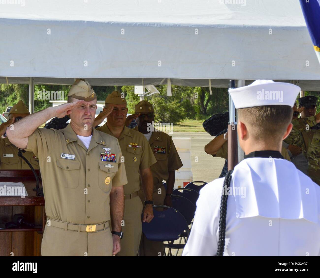 NAVAL STATION GUANTANAMO BAY, Cuba (June 7, 2017) Attendees of the ...