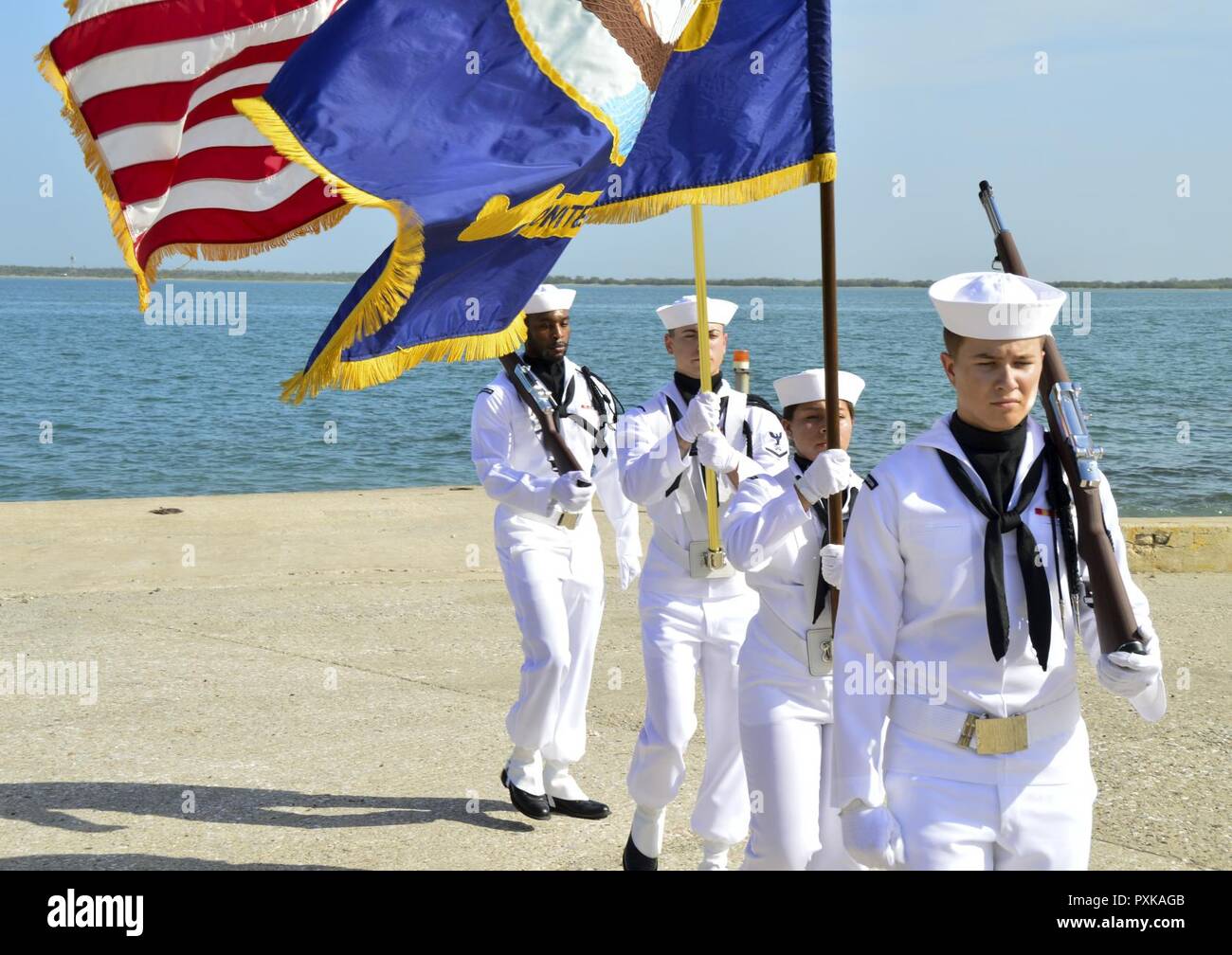 NAVAL STATION GUANTANAMO BAY, Cuba (June 7, 2017) Sailors assigned to ...