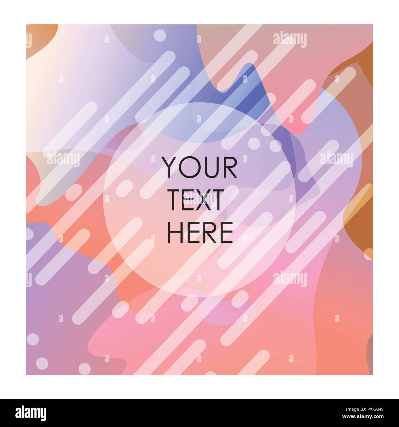 Colorful background with typography design vector Stock Vector Image ...