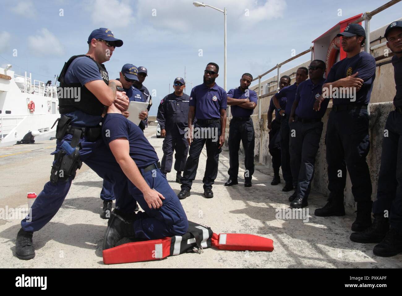 Service members from the Belize, Trinidad and Tobago, and Dutch ...